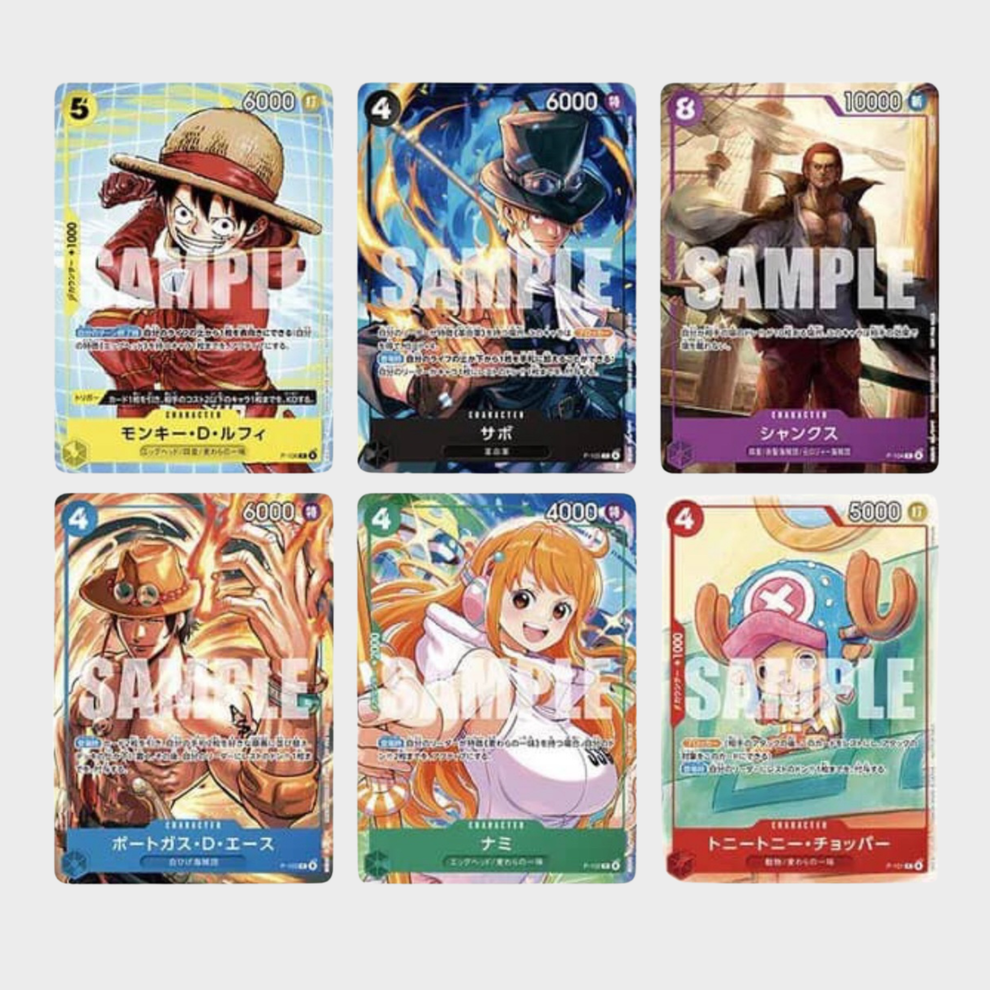One Piece McDonalds Promo 2025 Cards, Full Set (Japanese) – KardPorium